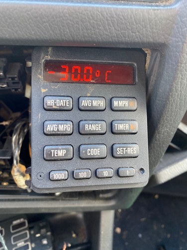 BMW E30 13 Button OBC On Board Computer | eBay