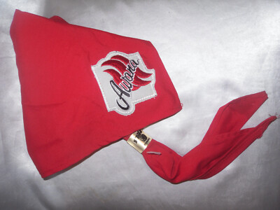 VINTAGE AWANA PALS RED SCARF HANDKERCHIEF AMERICAN INDIAN | eBay