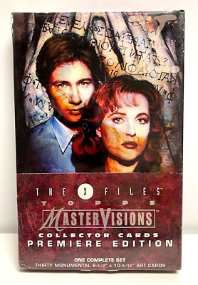 The X-Files Topps Master Visions Premiere Edition COMPLETE 30 Card Box ...