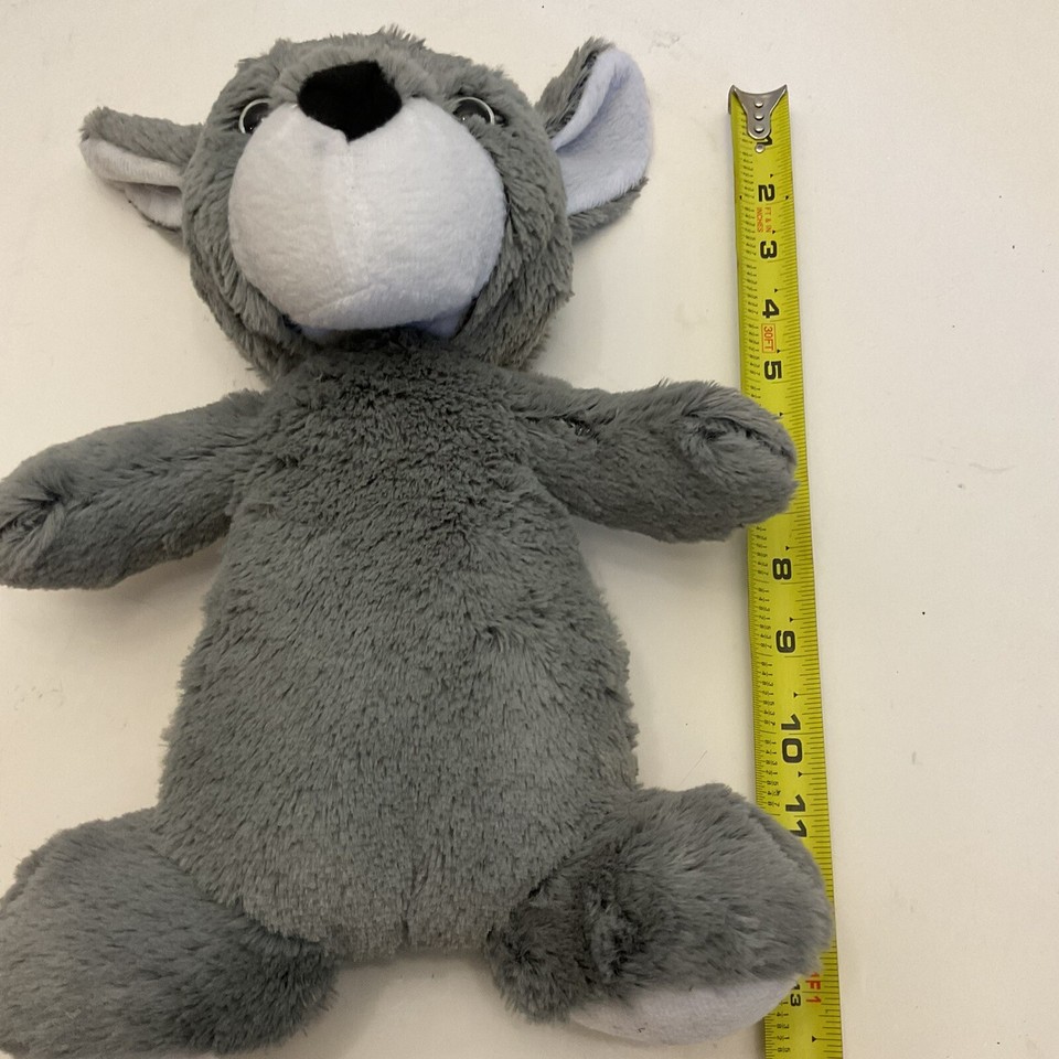World Plush Inc. Gray Puppy Dog Plush Soft Stuffed Animal 11” | eBay