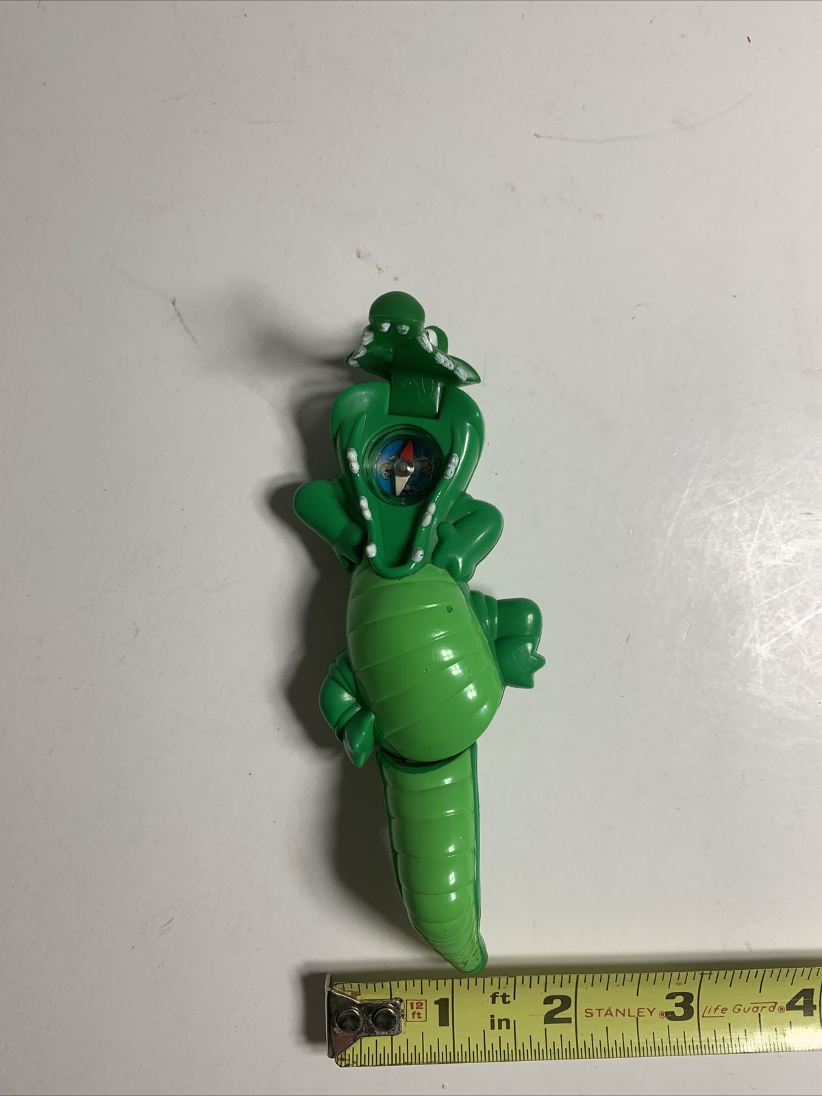 McDonald's 1998 Peter Pan CROCODILE TICK TOCK Compass Alligator Toy ...