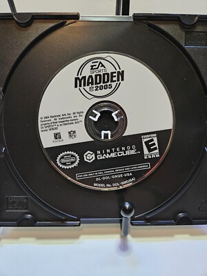 Madden NFL 2005 (Nintendo GameCube, 2004) Disk Only 14633147674| eBay