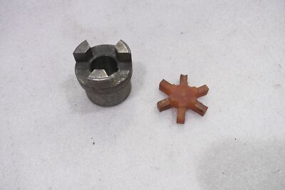 BOSTON GEAR FC25-1-3/16" SHAFT COUPLER BODY, 3 JAW WITH SPIDER COUPLING ...