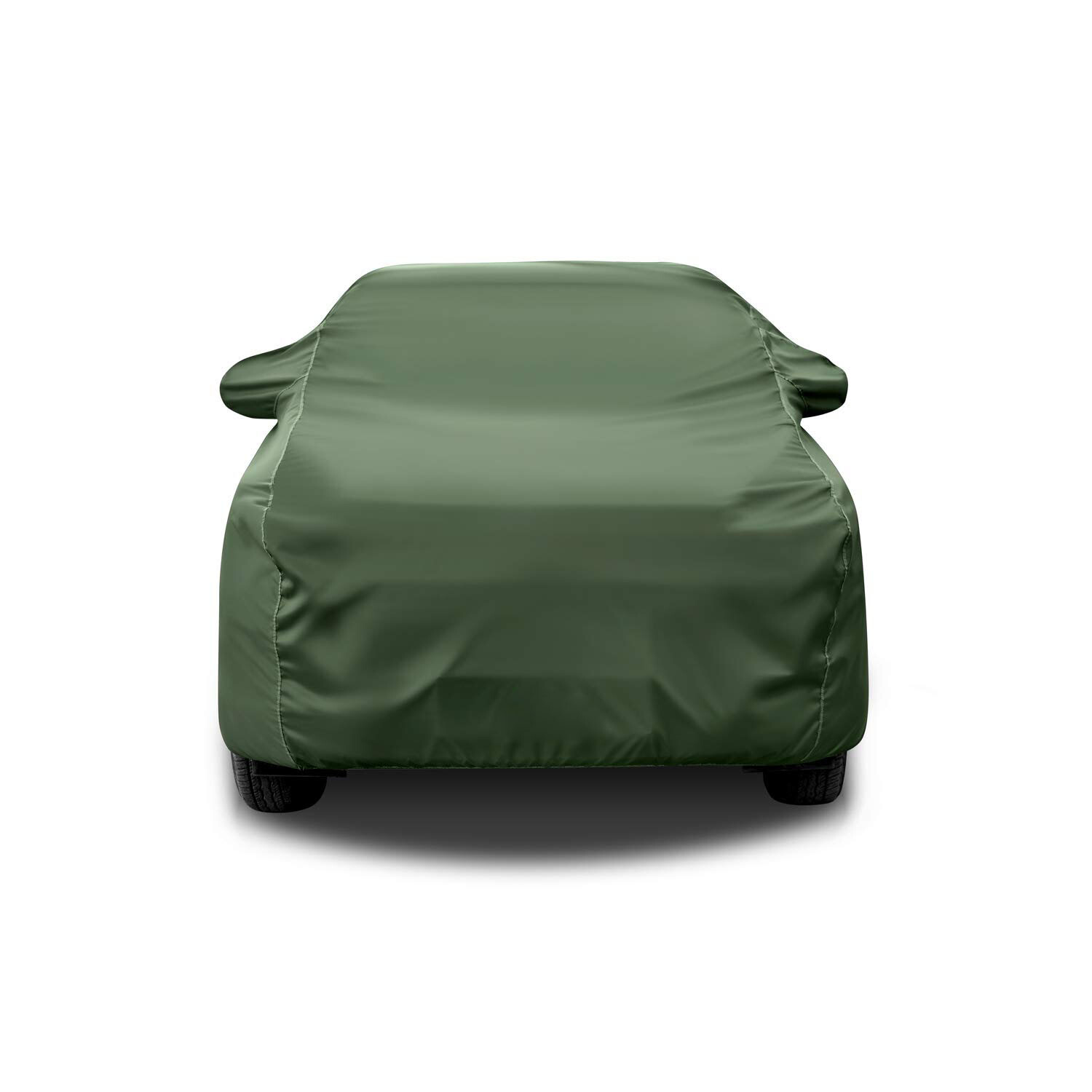 Car Full Body Cover Dust Proof Water Proof Soft Fabric With Mirror ...