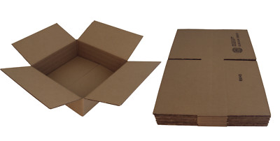 (10) 12BC04VD 12" Record LP Cardboard Shipping Boxes Holds 4-30 Vinyl ...