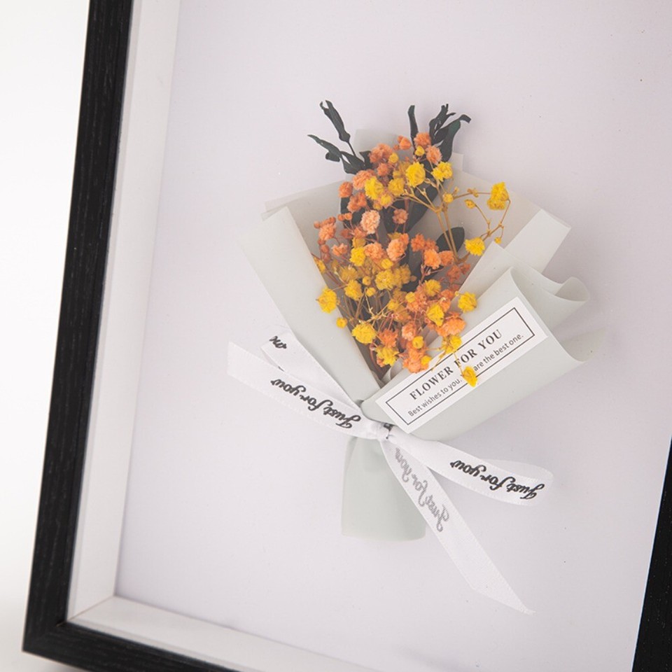 Rectangular Shadow Box Frame Multi-size Display Case Flora Ticket ...