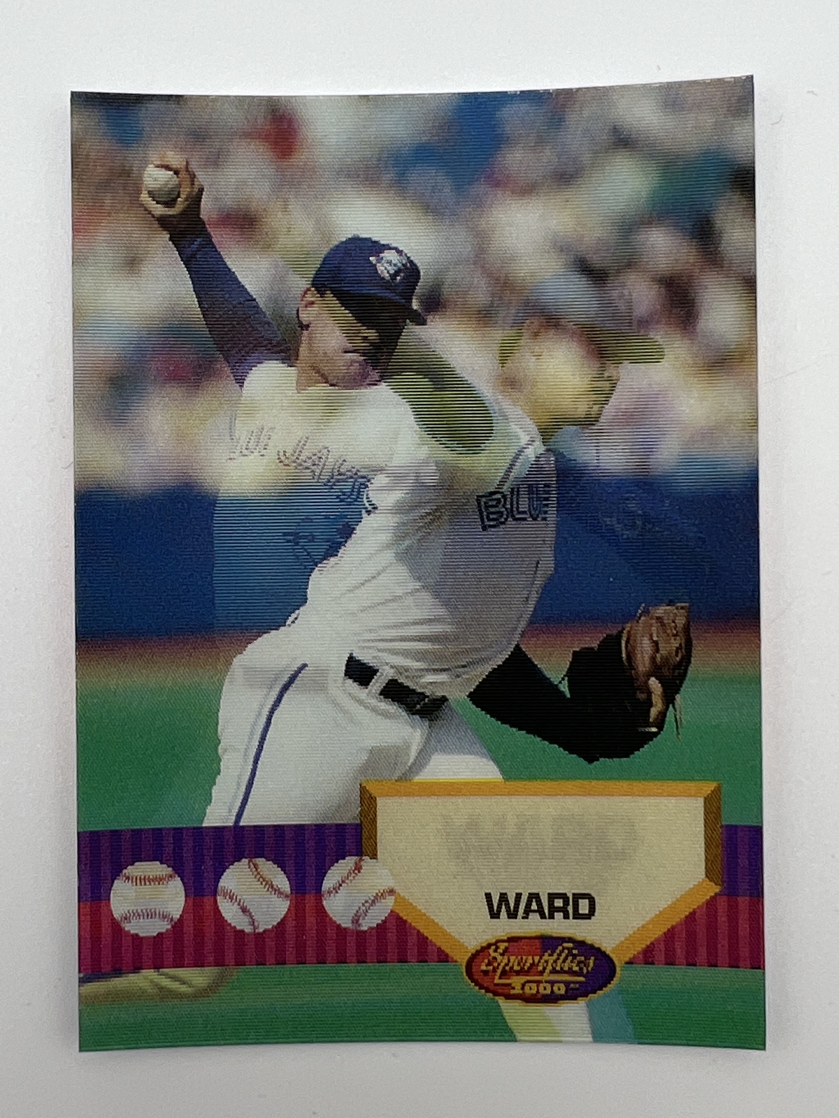 Duane Ward #58 Lenticular - Pinnacle Baseball Card - 1994 Sportflics ...