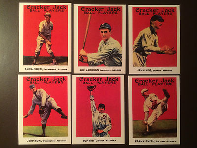 1915 Cracker Jack MLB reprint baseball cards - One card - SEE LISTING ...