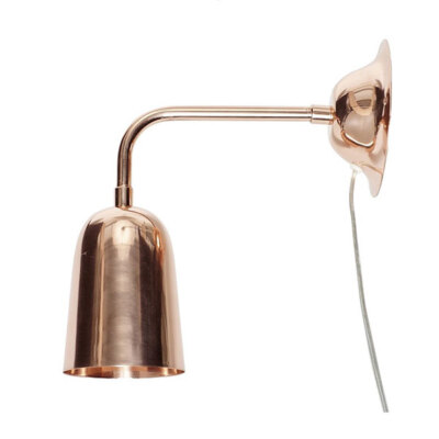 Modern Large Wall Lamp Copper Danish Design by Hubsch | eBay