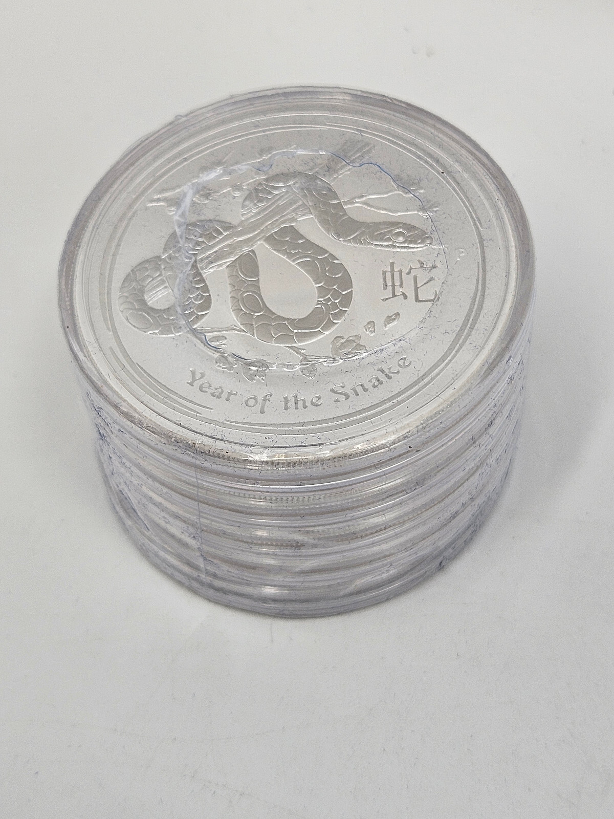 🌟(5) 2013 $2 Australia 2 oz Lunar Series Year of Snake .999 Silver, 10 ...