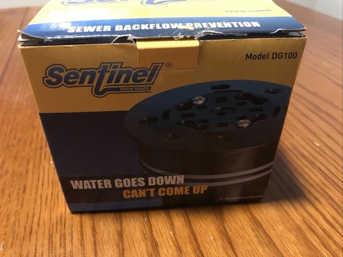 Sentinel Drain Guard Sewage Backflow Preventer 3 & 4 in. Backwater ...