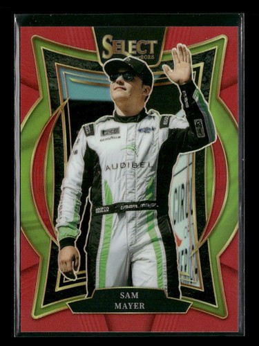 SAM MAYER 2025 Panini Select NASCAR Grandstand Red Prizm /125 #33 | eBay