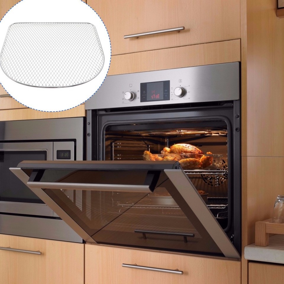 1pc Stylish Oven Net Tray Household Air Fryer Oven Mesh Fry Basket for ...
