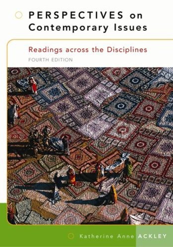 Perspectives on Contemporary Issues : Readings Across the Discipl ...
