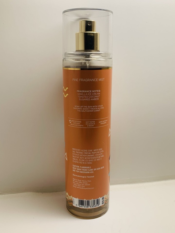 Bath & Body Works Sparkling Orange Spritz Fine Fragrance Mist Spray ...