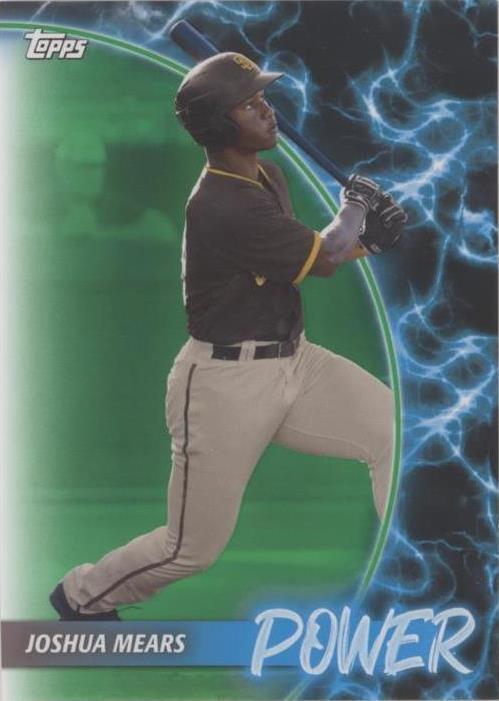 2021 Topps Pro Debut - The Cogeneration Joshua Mears #TC-4 Green /99 ...