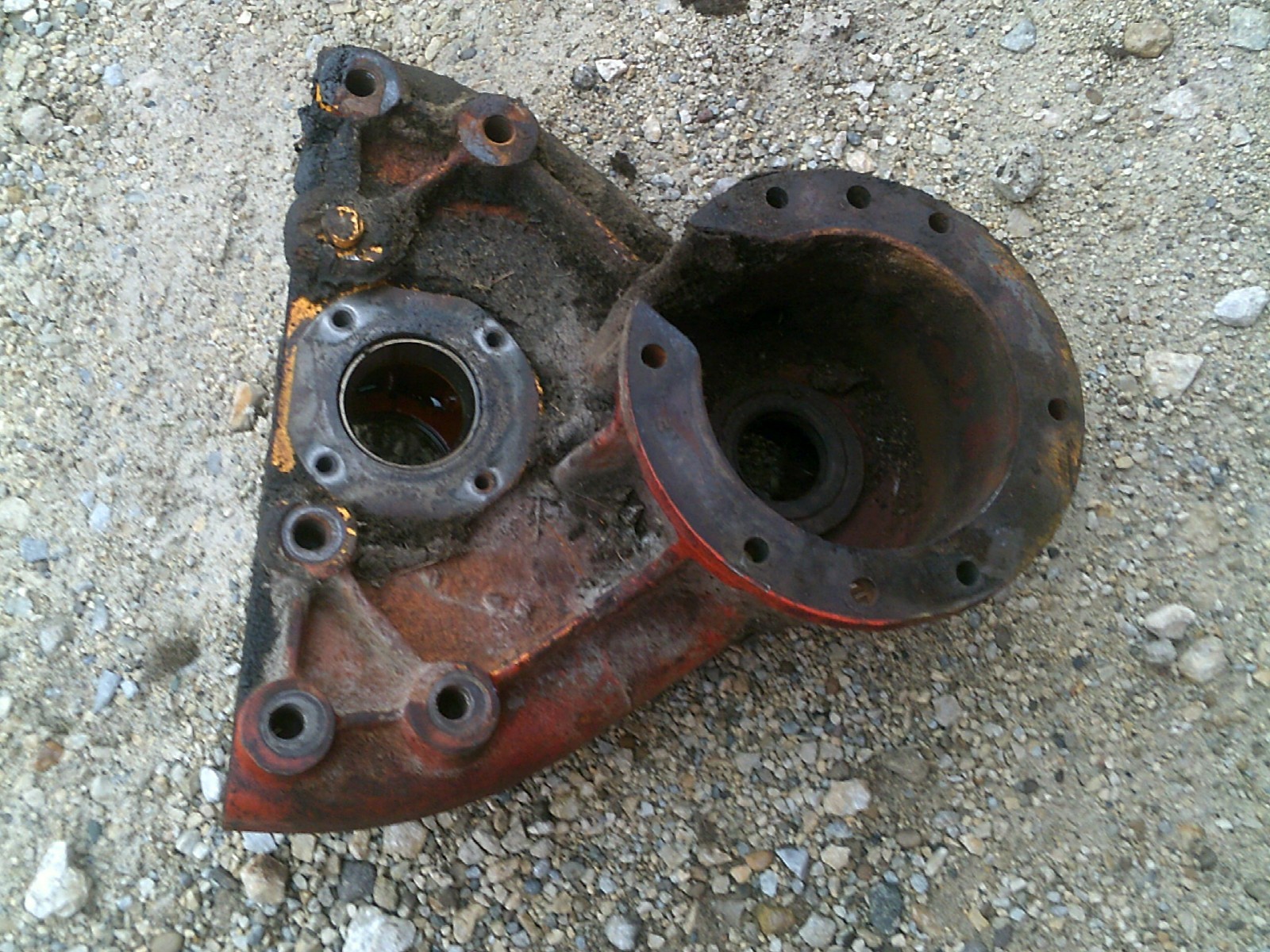 Farmall Cub low lo boy Tractor IH main left rearend drop axle housing ...