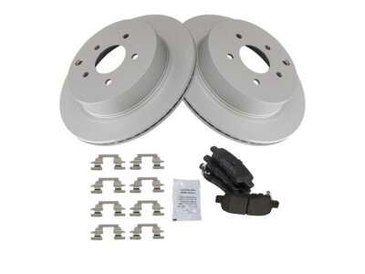 TRQ 68ZN53X Rear Brake Pad and Rotor Kit Fits 2011-2013 Infiniti M56 | eBay