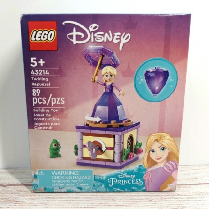 LEGO Disney: Twirling Rapunzel (43214) Princess 89 Pcs Pascal New in ...