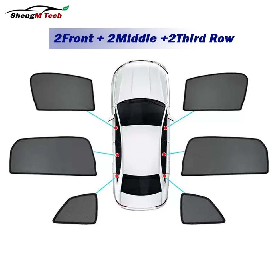 Magnetic Sun Shades For Toyota Prius V ZVW40 11-21 Front Back Windows ...