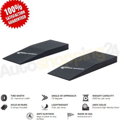 Race Ramps RR-SCALE-2 Set of 2 Scale Ramps with 7.8 Degree Approach ...