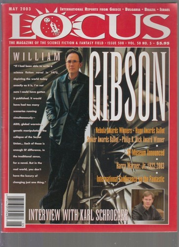 Locus Science Fiction Magazine Vol 50 No 5 Issue 508 (May 2003 ...
