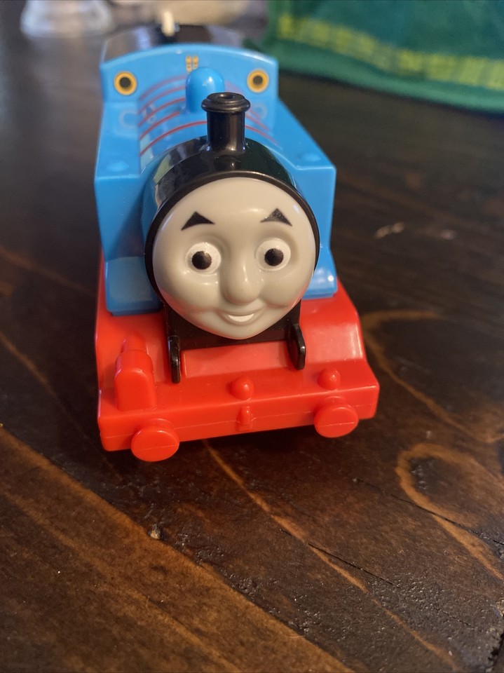 Thomas the Train Motorized Tank Engine Trackmaster Blue Tested Friends ...