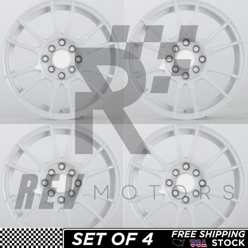 15" 6.5 Wheels, 5-100/114.3, ET40, CB73.1, Multi-fit Rims For Honda ...