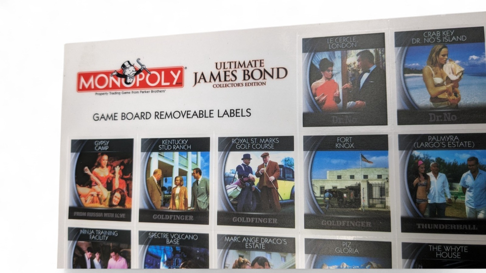 2008 The Ultimate James Bond 007 Monopoly Game Collector's Edition by ...