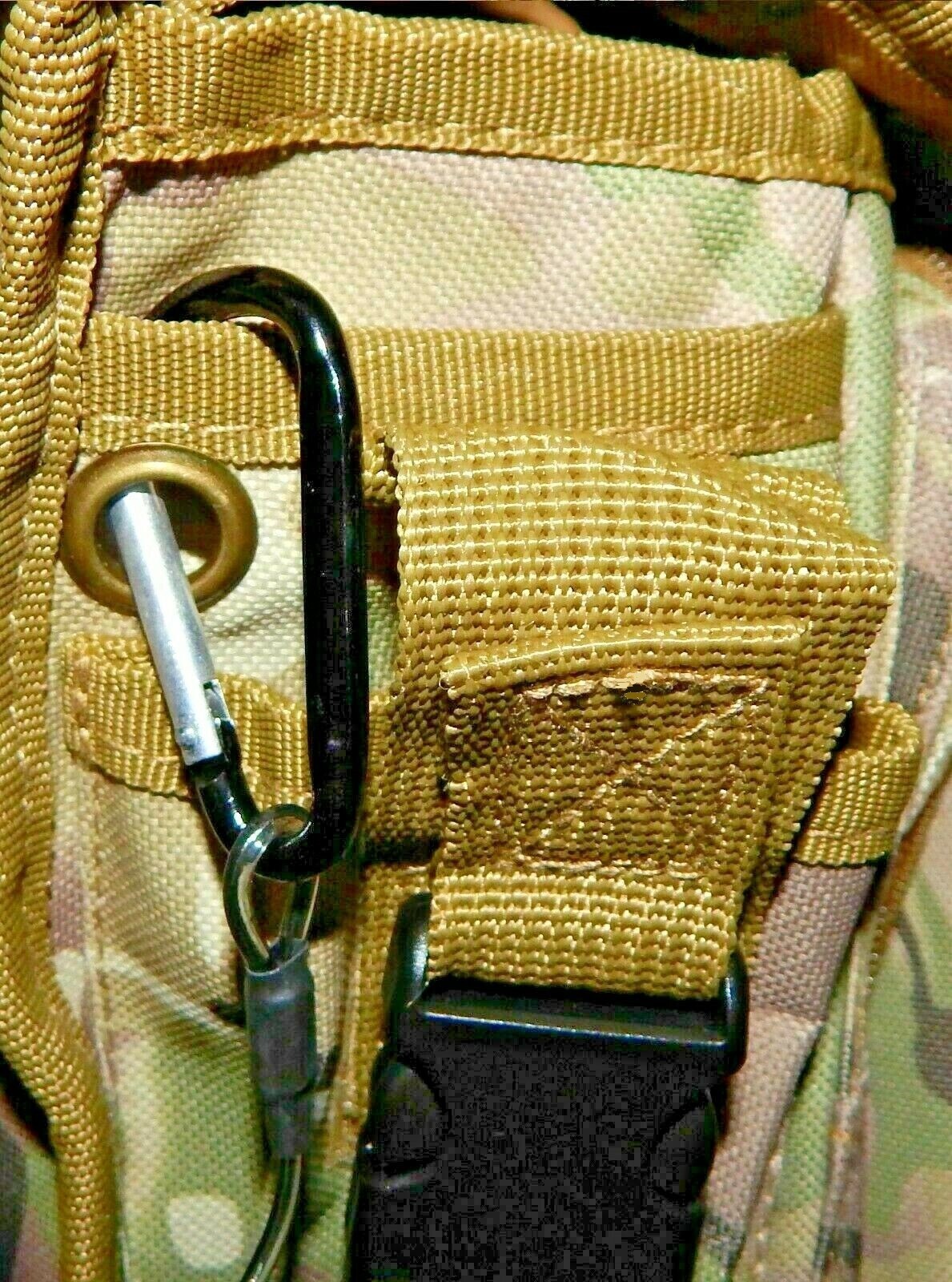 Metal Detecting Detector HEAVY DUTY Finds Bag Pouch +Eyelets, Studs ...