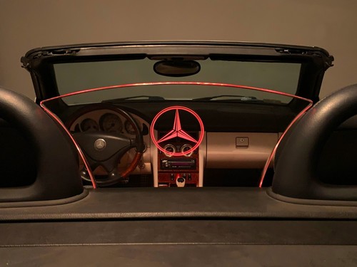 1997-2004 Wind Deflector Fits Mercedes-Benz SLK R170 Windscreen ...