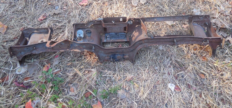Used Original 1969 Ford Mustang Metal Dash Asy Non Air w/o Pkg Lights ...