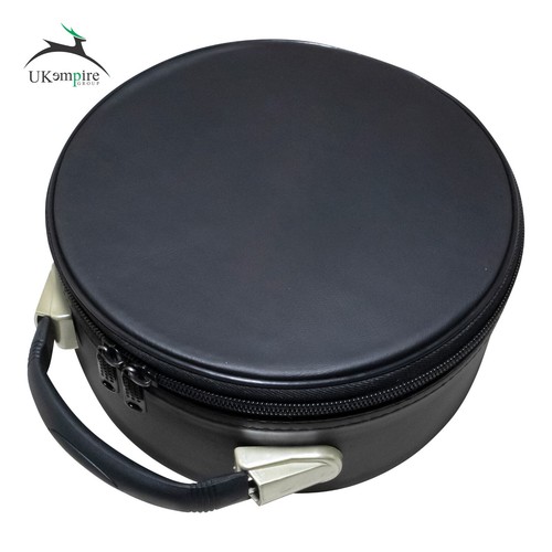 Premium Masonic Crown Cap Case (Black) Imitation Leather, Scottish rite ...