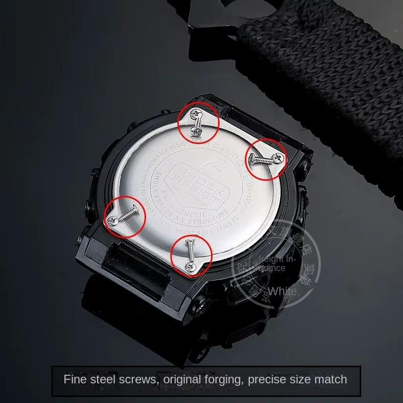 Watch Case Back Screws Cross Head x4 Stainless Steel for Casio G-Shock ...
