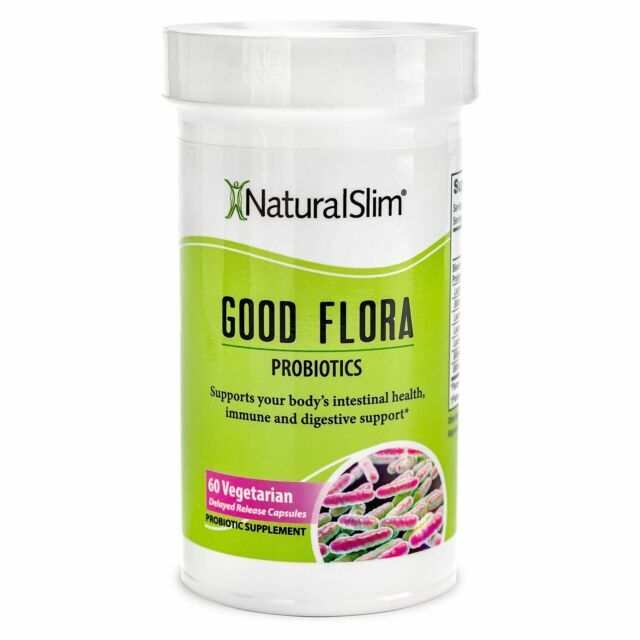 NaturalSlim Good Flora Probiotic Capsule - 60 Count for sale online | eBay