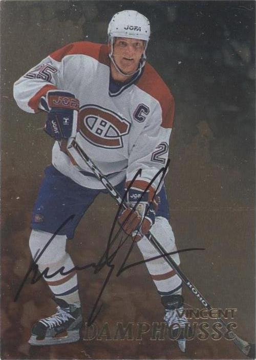 1998-99 In the Game Be A Player - Vincent Damphousse #217 Gold ...