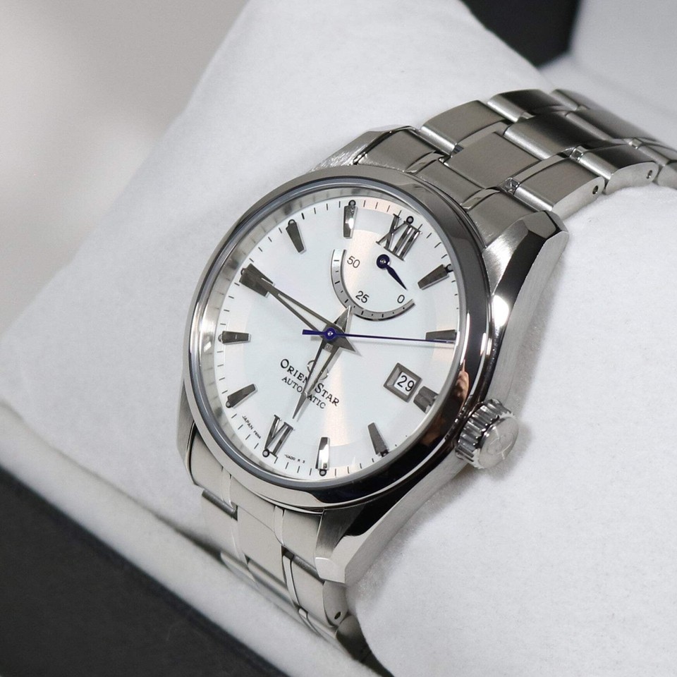 Orient Star Automatic White Dial Stainless Steel Men's Watch RE ...