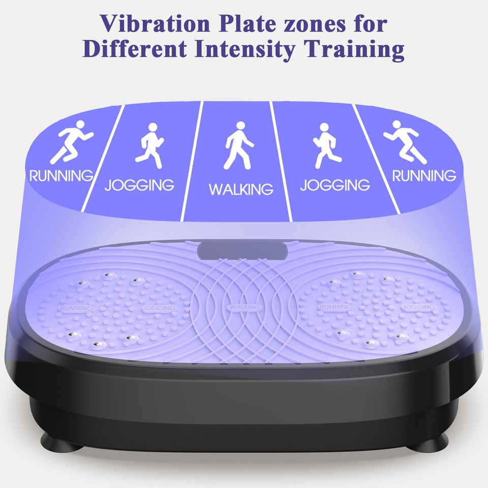 Mini Vibration Plate Machine Quiet Whole Body Vibration Platform for ...