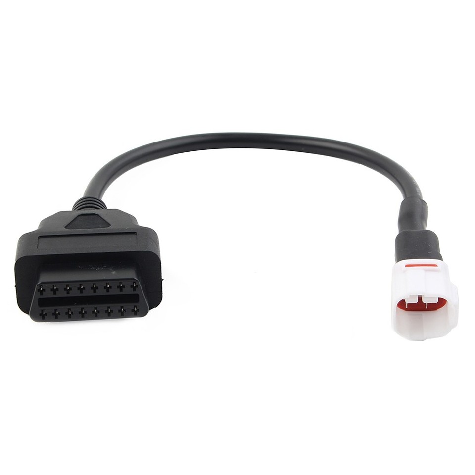 4 Pin to OBD2 Diagnostic Tool Code Reader Adapter Cable For Yamaha ...