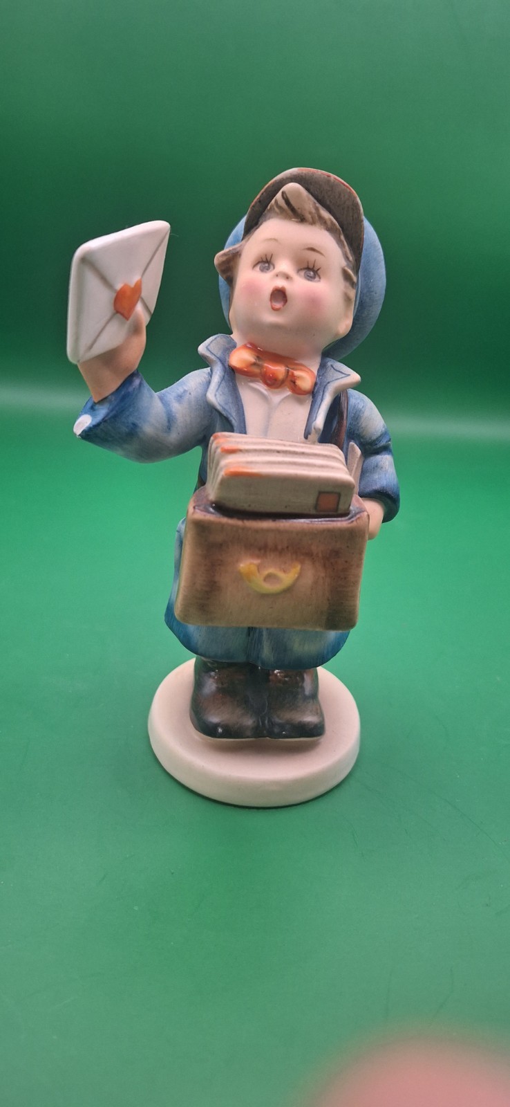 Hummel Figurine #119 Full Bee Mark Postman Mailman TMK 2 ( 1 chip ) | eBay