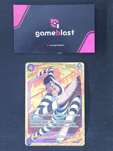 GCC One Piece | Mr.2.Bon.Kurei(Bentham) (EB01-061) | The Best Vol.2 | eBay