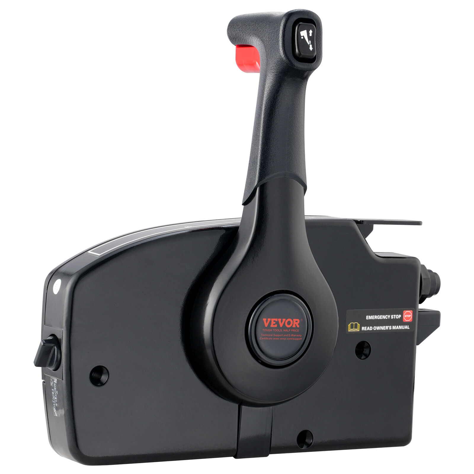 VEVOR Outboard Throttle Remote Control Box Side-Mounted for Mercury PT ...