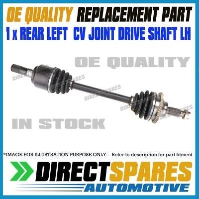 FORD FALCON BA BF V8 XR8 REAR CV Joint Axle Drive Shaft LEFT PASSENGER ...