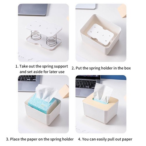 2 Pcs Paper Bottom Support Tissue Dispenser Spring Holder Lifting ...