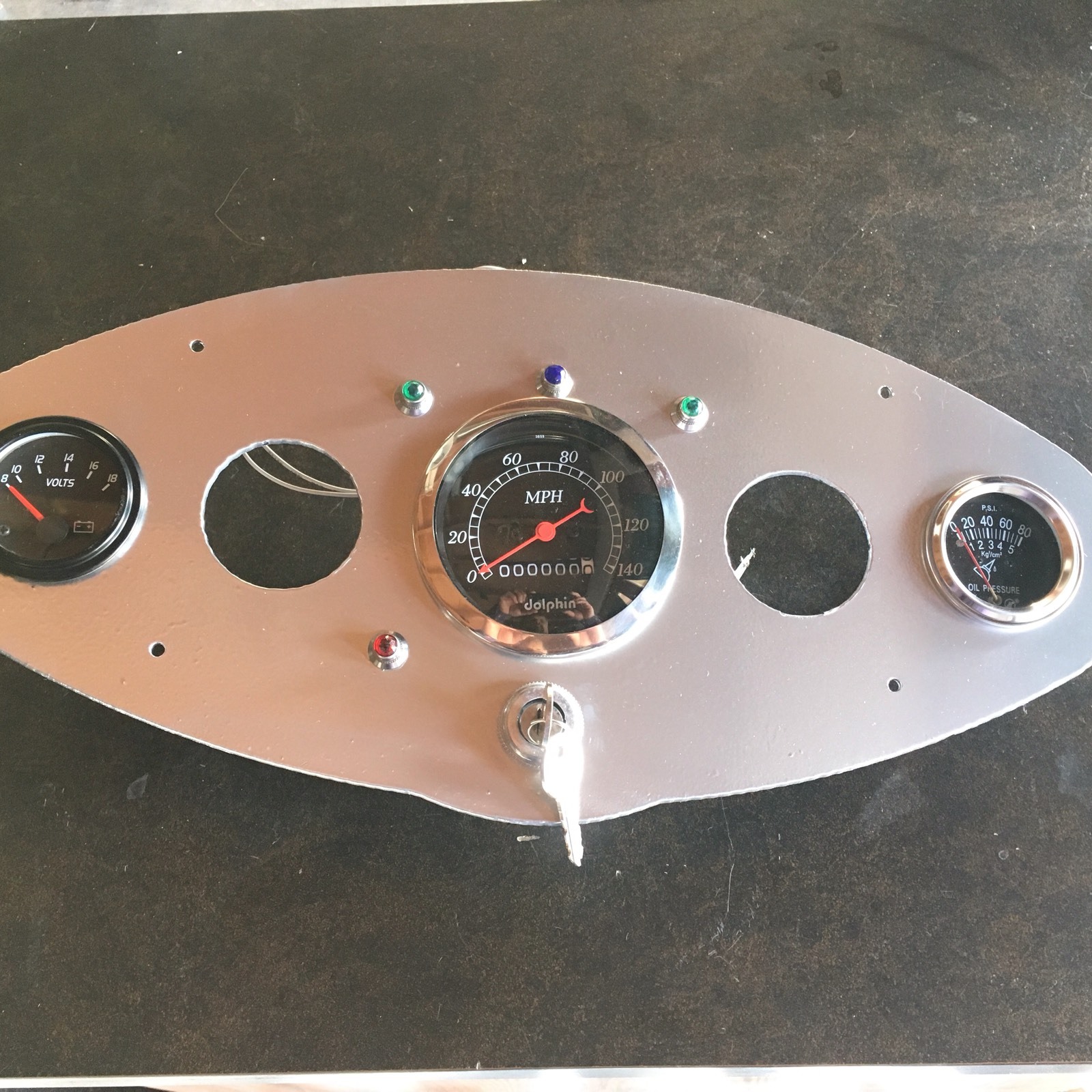 Classic Car Dash Panel Guage Cluster | The H.A.M.B.