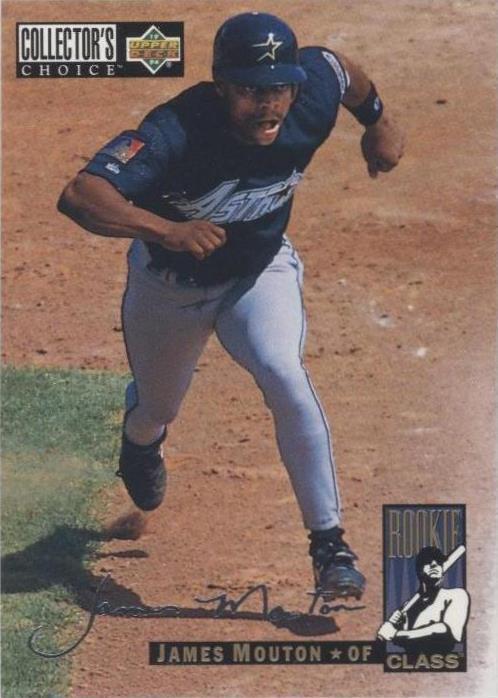 1994 Upper Deck Collector's Choice - Rookie Class James Mouton #664 ...