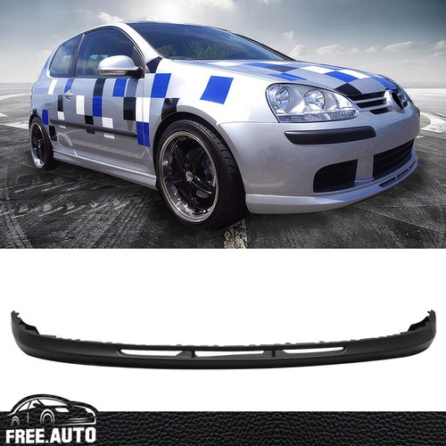 Fits 06-09 VW Golf 5 MK5 Rabbit V-Style Front Bumper Lip Spoiler PU | eBay