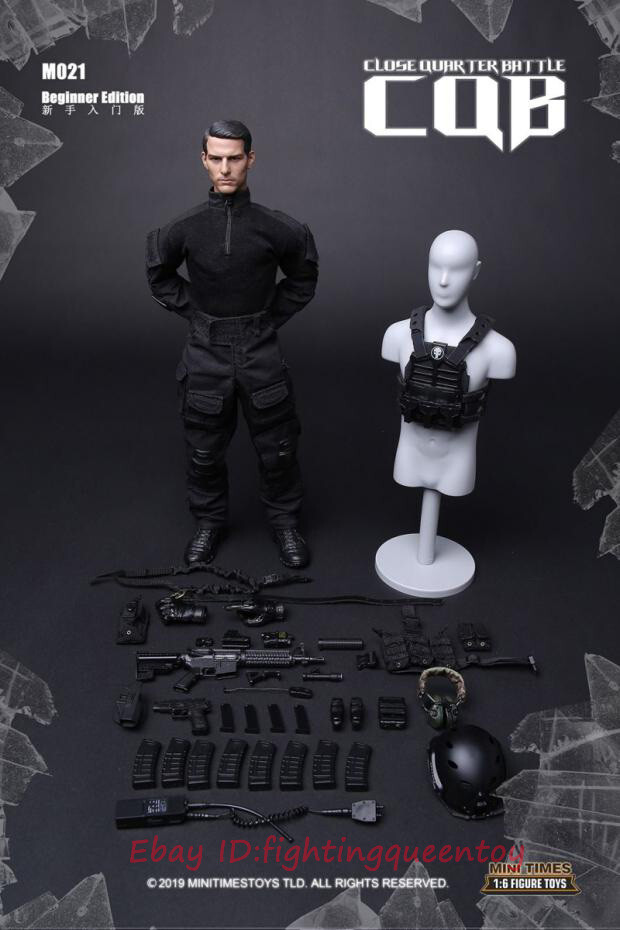 mini times toys M021 CQB CIA Soldier Man Tom Cruise 1/6 Action Figure ...