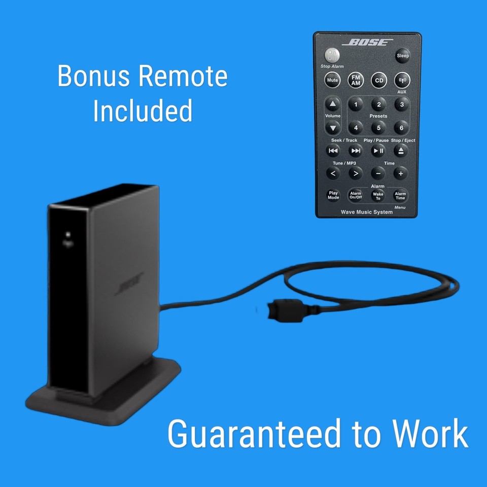 Genuine Bose Wave Bluetooth Music Adapter #417439, Remote Control ...
