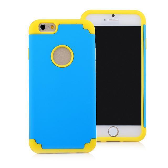Hybrid Rubber Hard+Soft Tough Impact Case Cover iPhone 6 or 6+ PLUS | eBay
